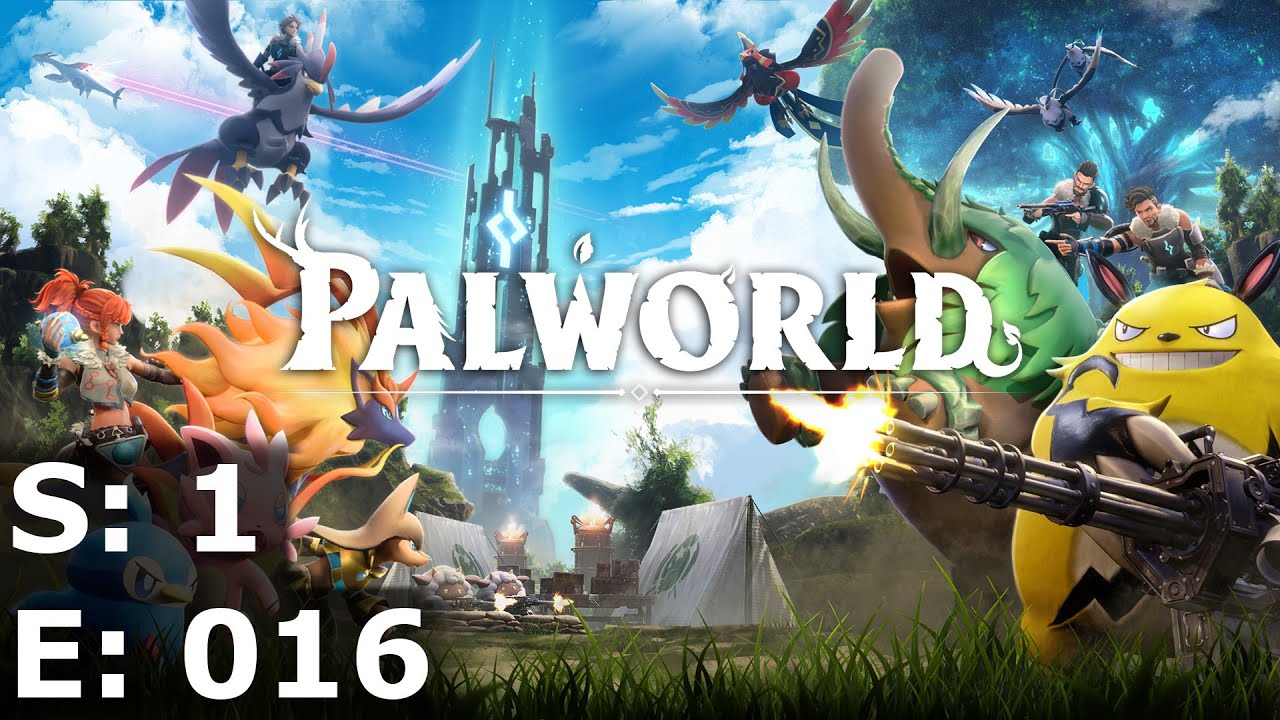 Palworld - S1 E16 - Produktionshalle entsteht mit samt Pal-Sphären ...