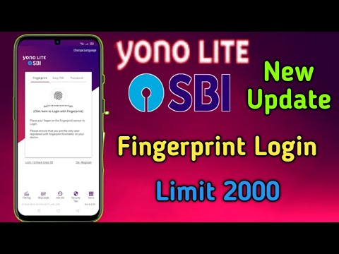 Yono lite SBI finger print login | Yono SBI New update | Star online ...