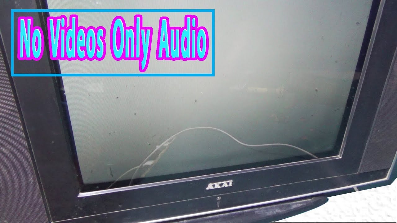 How To Repair Video Fault Of CRT Color Television (Step By Step)-Full ...