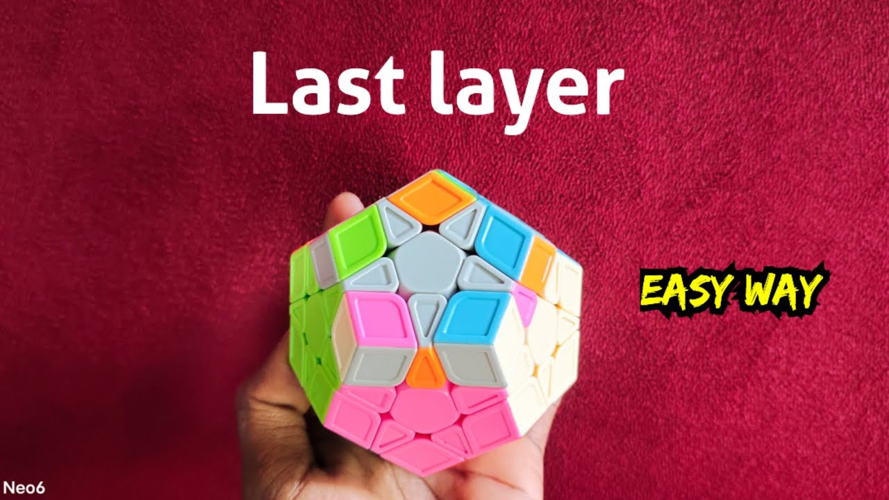 How to solve Megaminx cube Last layer ( Step by step) - YouTube