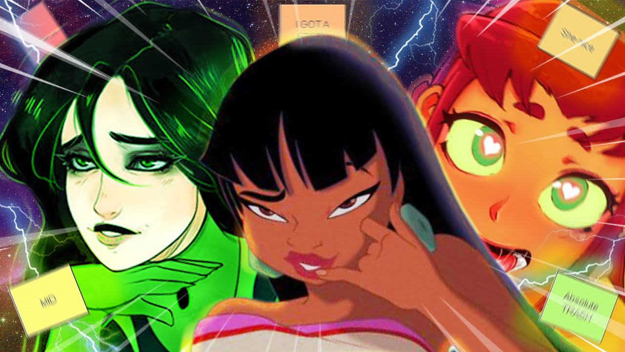 The DEFINITIVE Cartoon Baddie Tier List(Finale) - YouTube