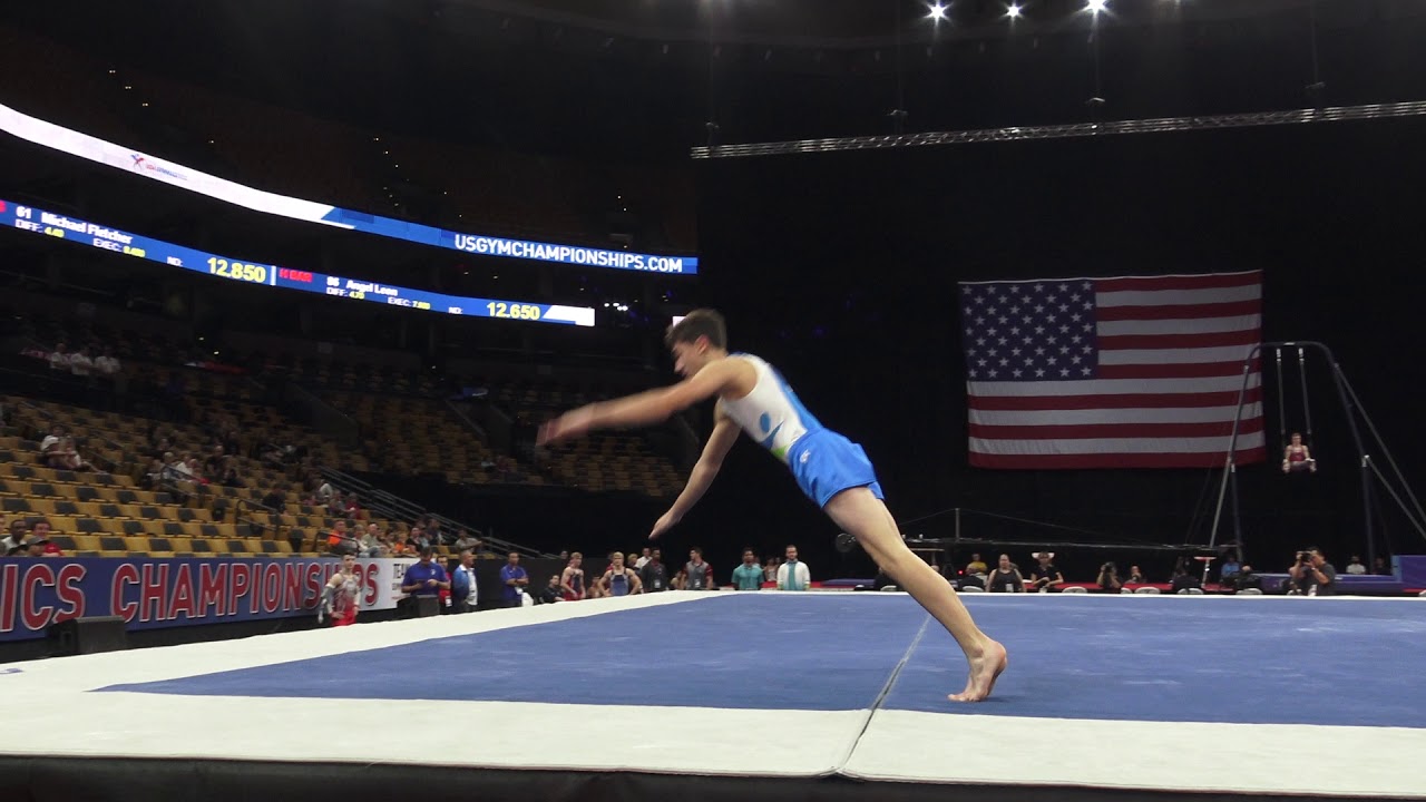 Fuzzy Benas – Floor Exercise – 2018 U.S. Gymnastics Championships ...