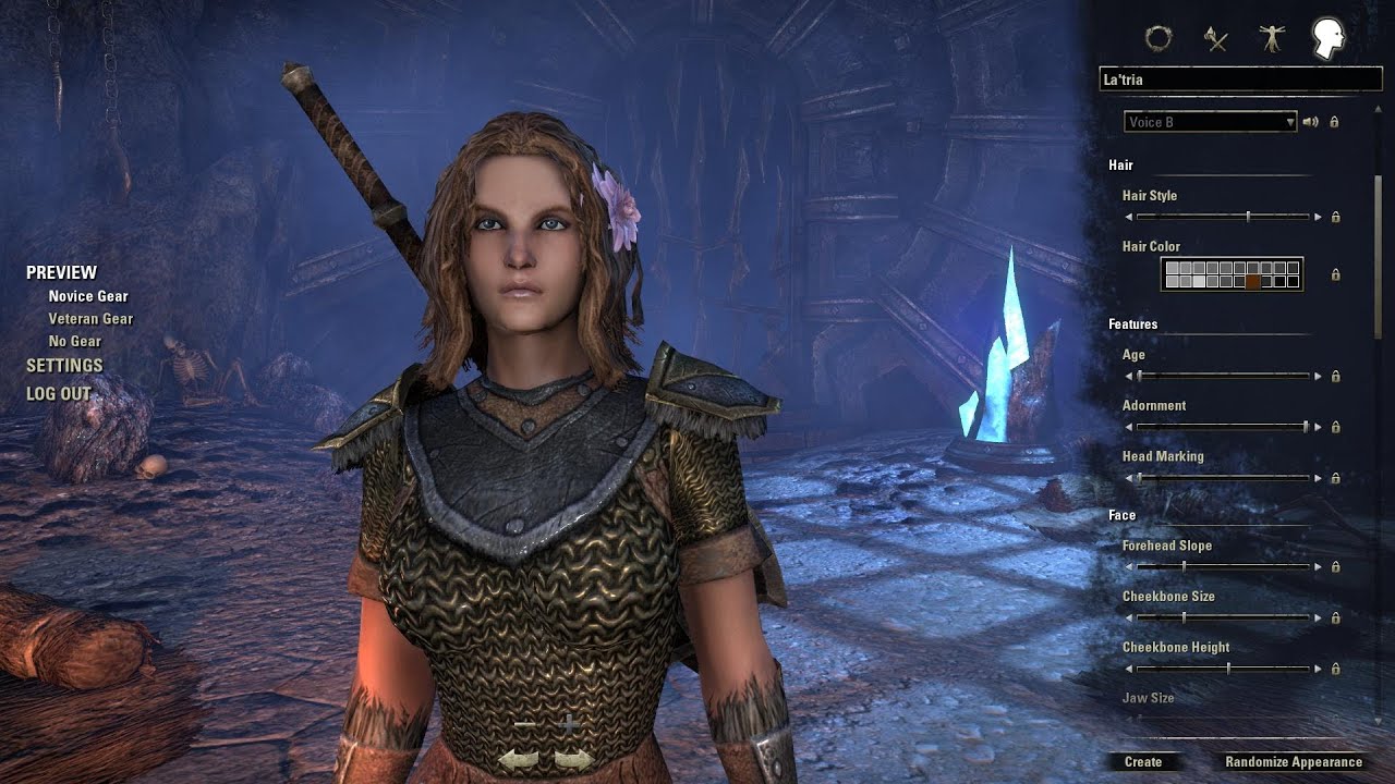 The Elder Scrolls Online BETA Character Creation 日字幕 - YouTube