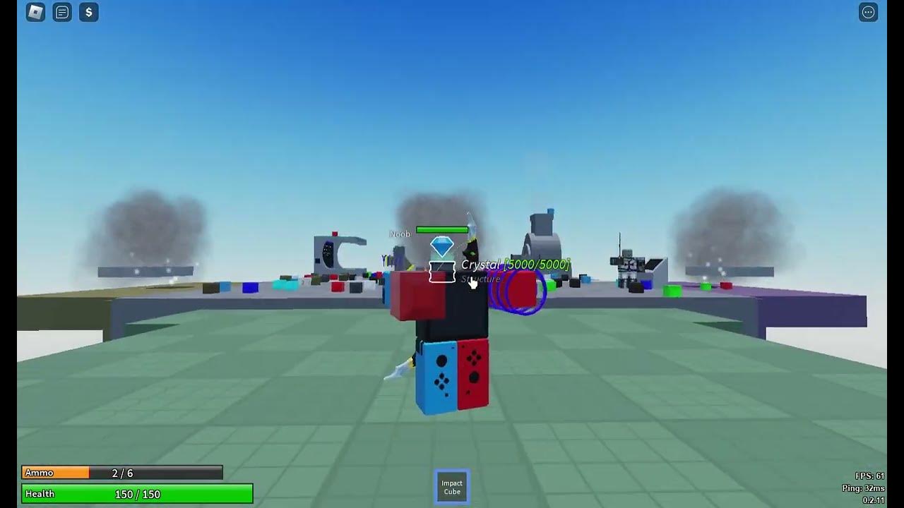 How To Make Impact Cubes Roblox Cube Combination Youtube