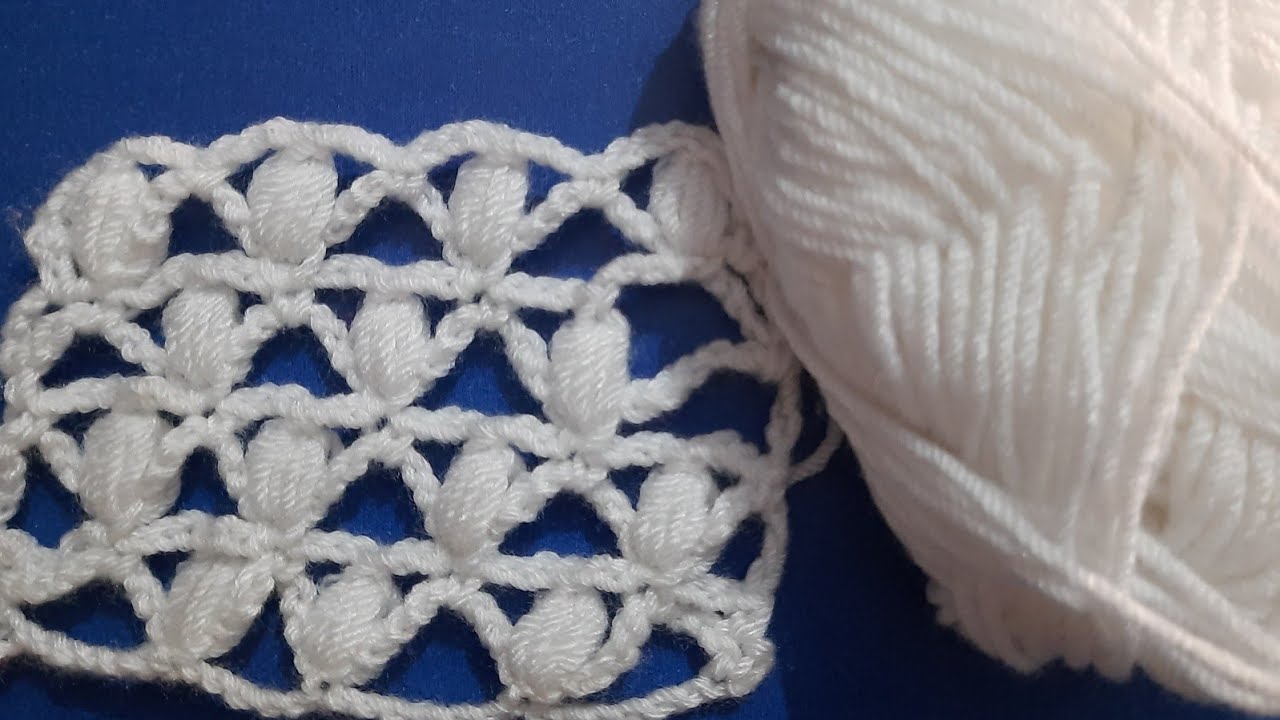 Crochet a new pattern crosia design. - YouTube