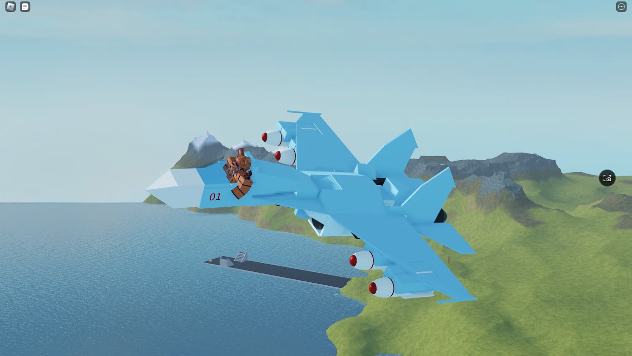 Mini SU-27 Flanker tutorial! | Roblox Plane Crazy | - YouTube