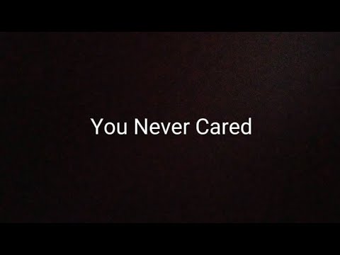 You never cared | Spoken Word Poetry - YouTube