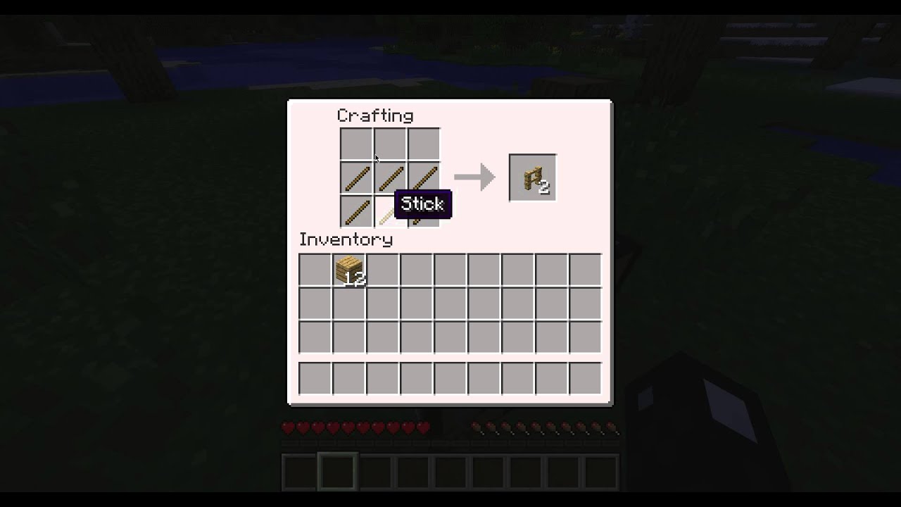 como fazer cerca e portao no minecraft - YouTube
