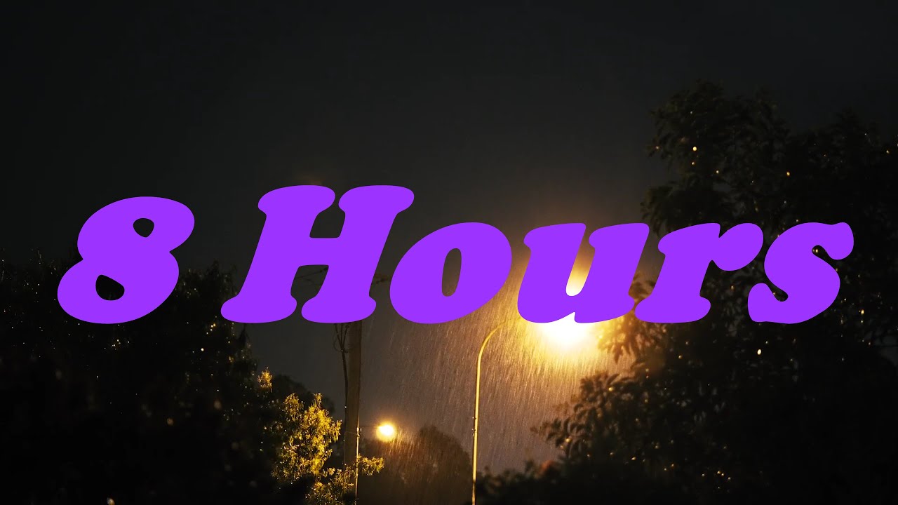 Relaxing Rain Storm At Night | 8 Hours - 𝓐𝓢𝓜𝓡 for Sleep 💤 and ...