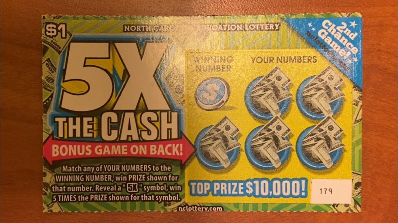 5X the Cash Lottery Scratch Ticket #lottery - YouTube