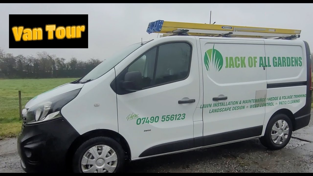 Van tour UK Gardener, would you do it different - YouTube