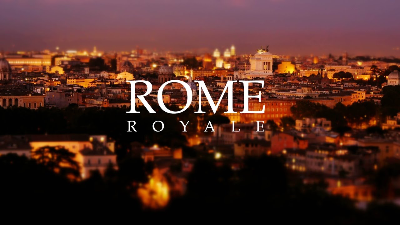 Rome Royale in 4k | Little Big World | Aerial & Time lapse & Tilt shift ...