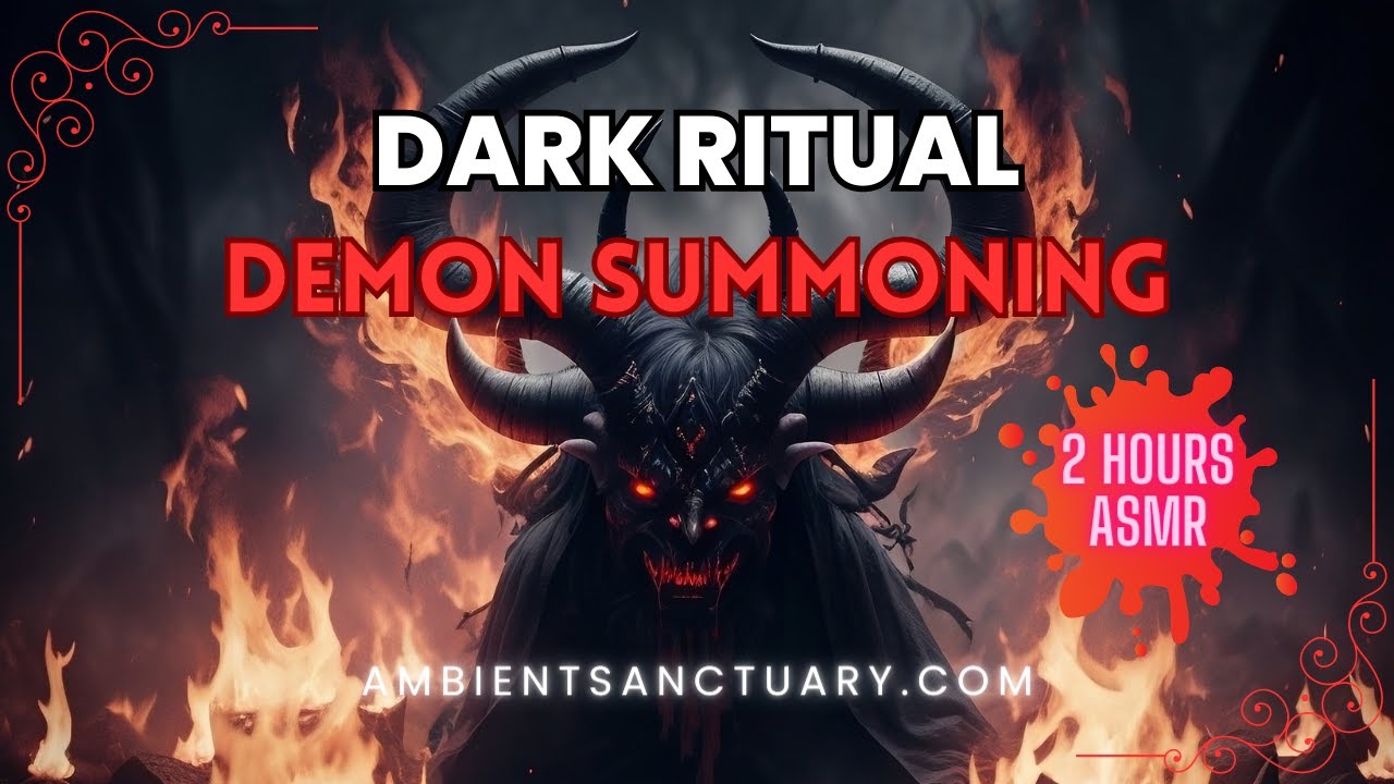 👿 Ambience | Dark Ritual | Demon Summoning | 2 hours long - YouTube