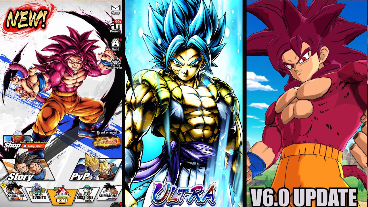 DRAGON BALL LEGENDS V6.0.0 – NEW CHARACTERS, BATTLE SYSTEM UPDATES ...