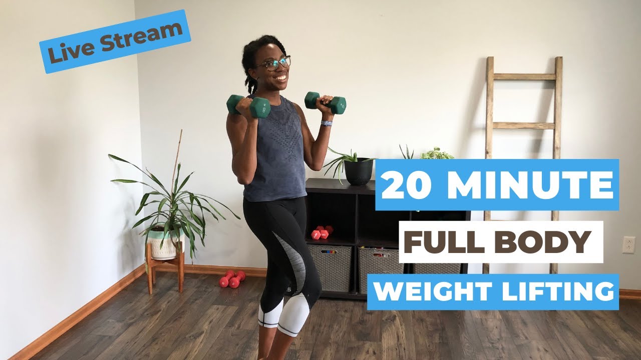 Full Body Weights Workout - YouTube