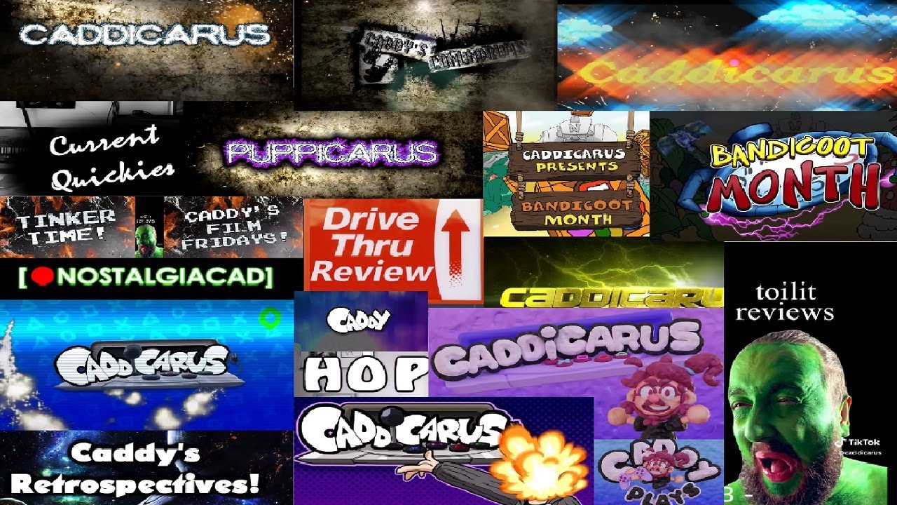 A Complete History of Caddicarus Intros! (2011-2023) - YouTube