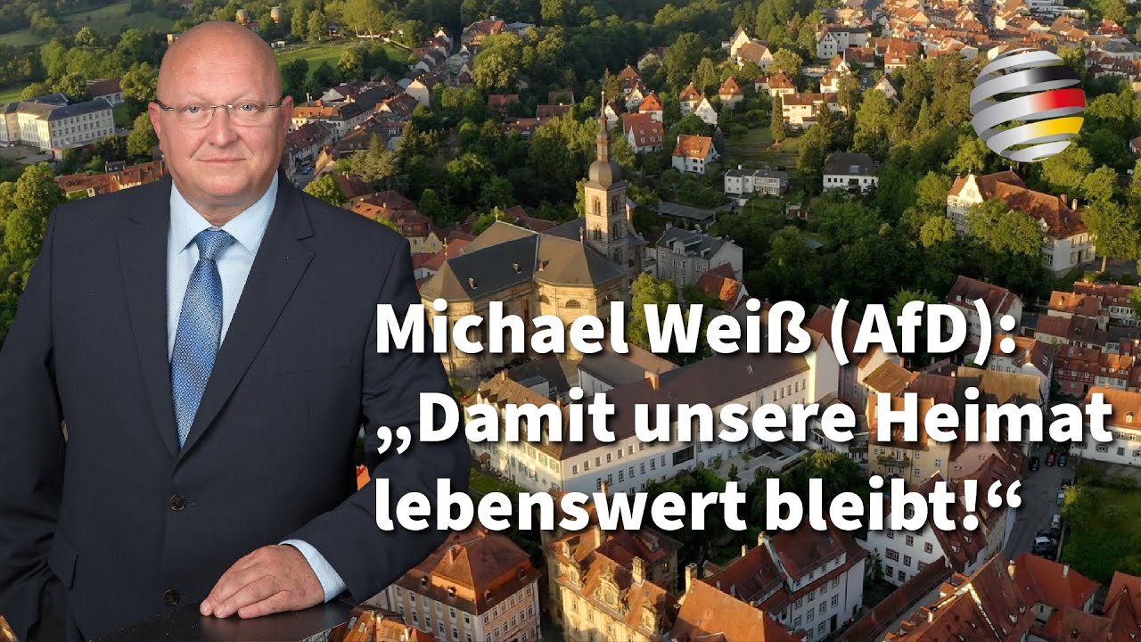 Der Bamberger AfD-Direktkandidat Michael Weiß im Porträt: „Damit unsere ...