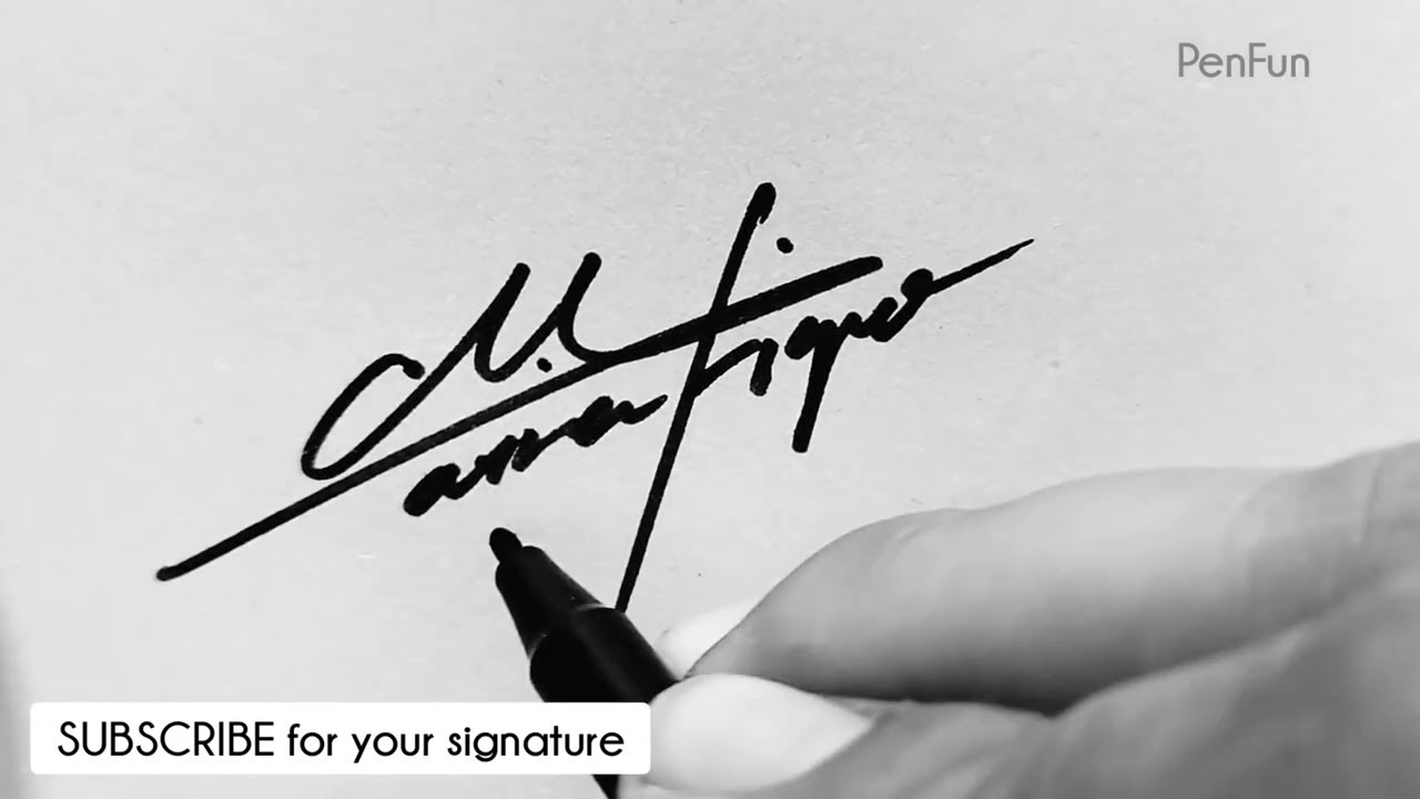 Good Signature Idea's For A- Z | Signature style of my name | Signature ...