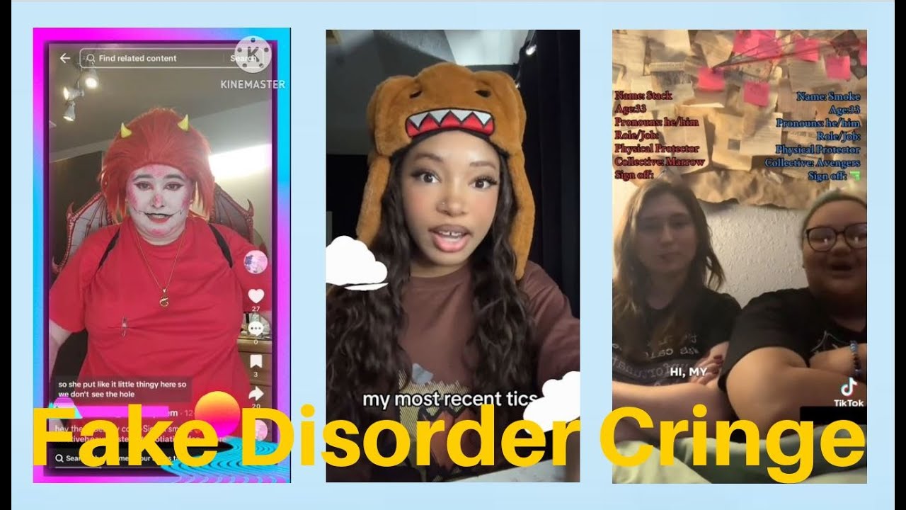 Fake Disorder Cringe Compilation#58 - YouTube