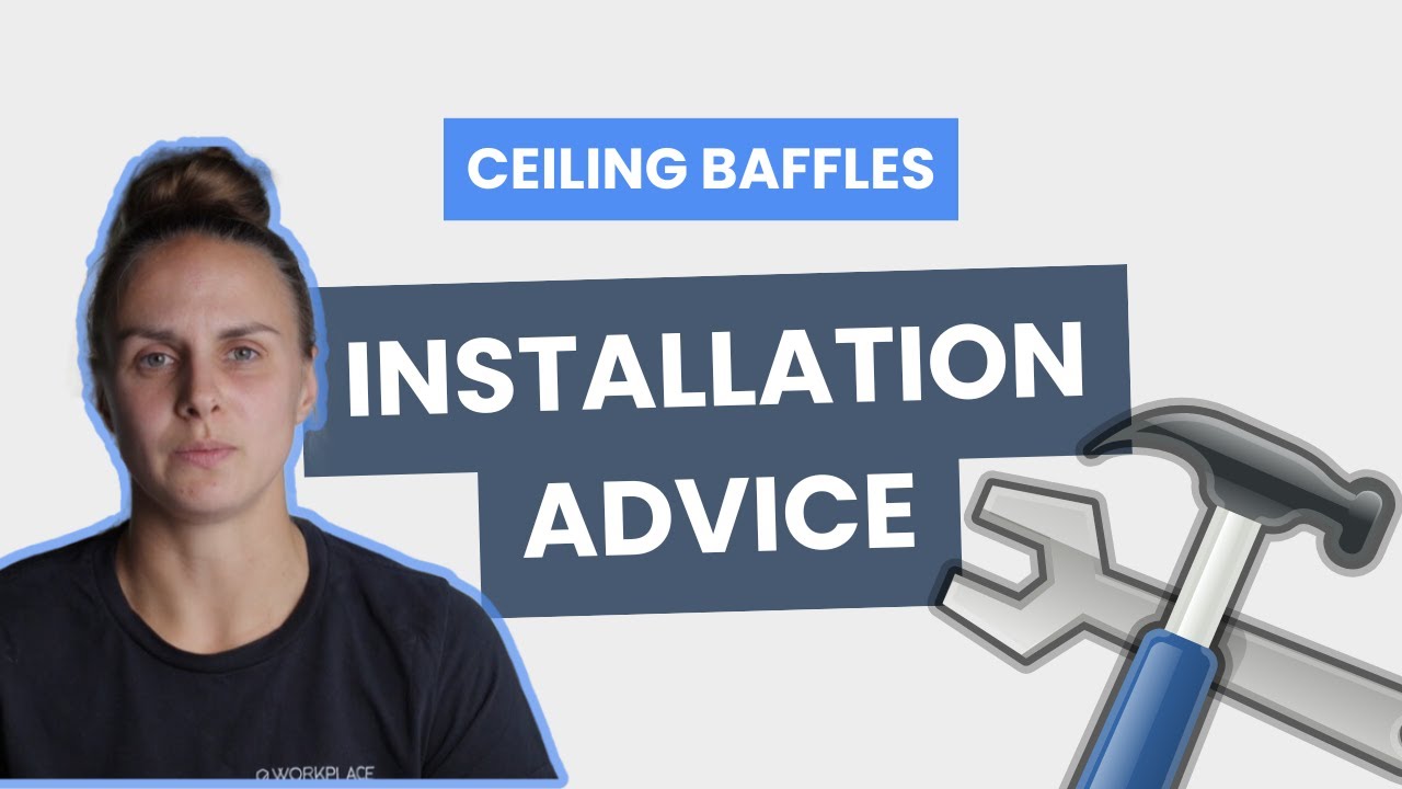 How to Install Ceiling Baffles | Ceiling Tiles UK - YouTube