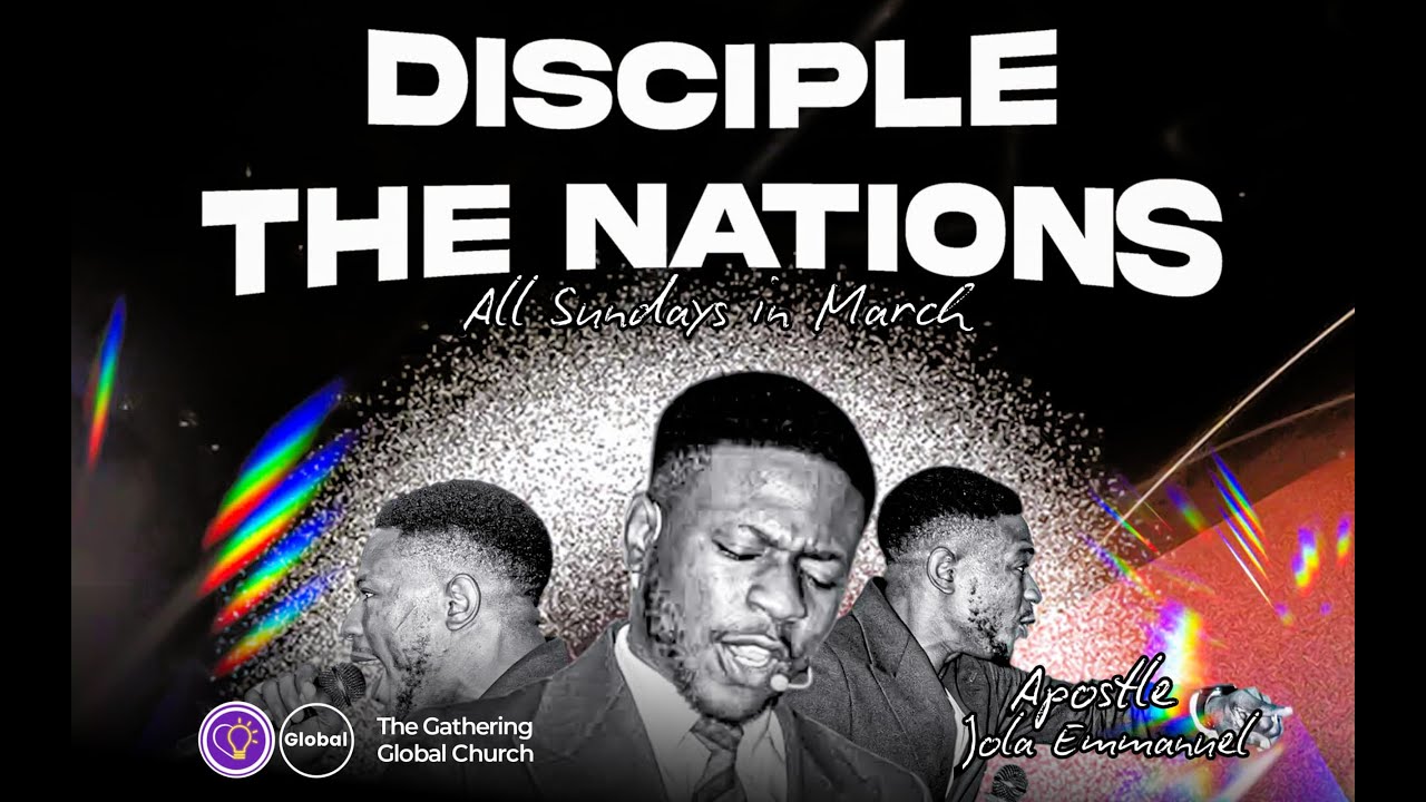 SUNDAY SERVICE || 30th March 2025 || DISCIPLE THE NATIONS Series with ...
