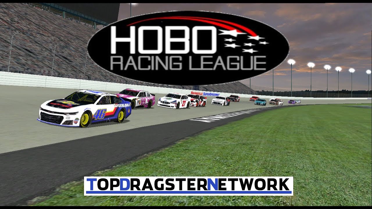 HOBO Racing League: Cup Series 2025: Race 16 at Nashville - YouTube