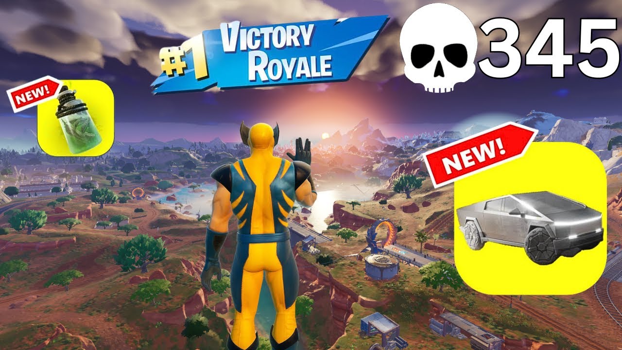 345 Elimination Solo Vs Squads "Zero Build" Full Gameplay Wins ...