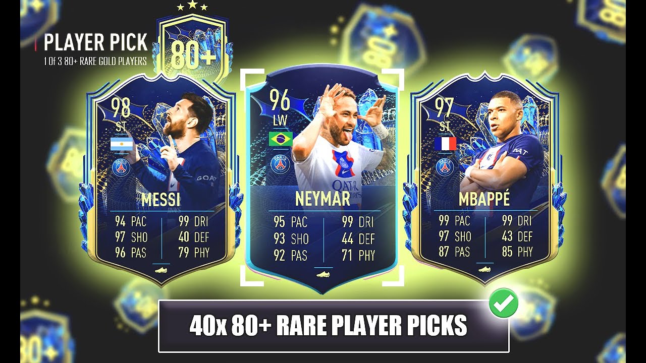 ARE THE 80+ PLAYER PICKS WORTH IT??? 40x 80+ PLAYER PICKS - FIFA 23 ...