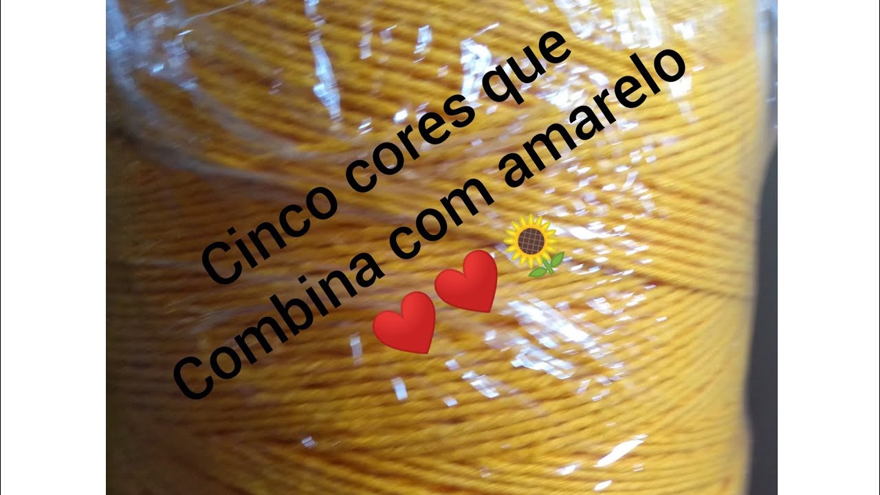 cores que combina com o amarelo forte 🌻 ️🌻 - YouTube