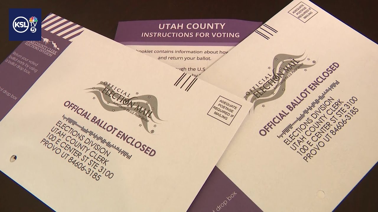 Ballot instructions cause confusion for voters in Utah County - YouTube