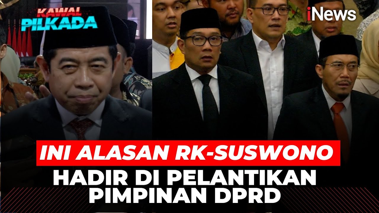 Alasan PKS Undang Ridwan Kamil-Suswono di Pelantikan Pimpinan DPRD ...