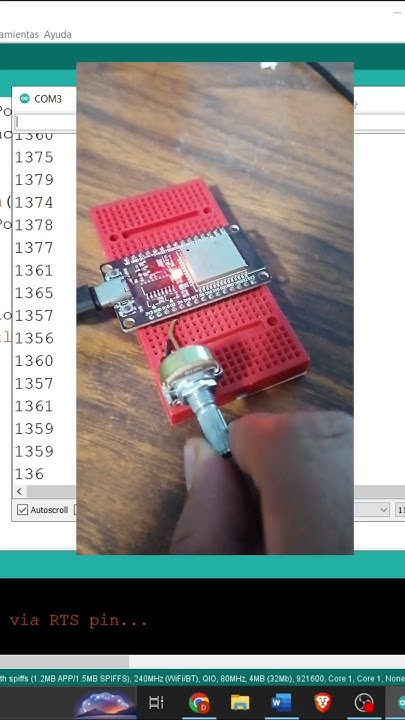 Tutorial Esp32 How To Read Potentiometer Values With Esp32 With 8119