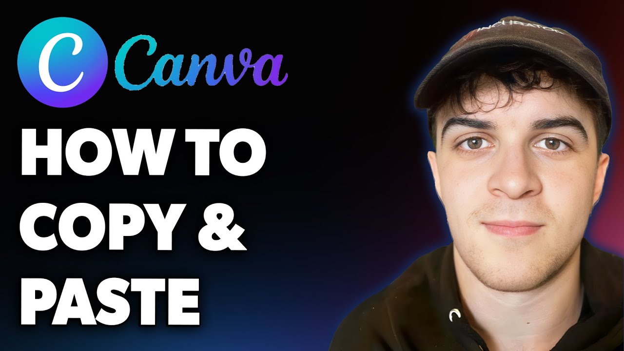 How to Copy and Paste into Canva (Full 2025 Guide) - YouTube