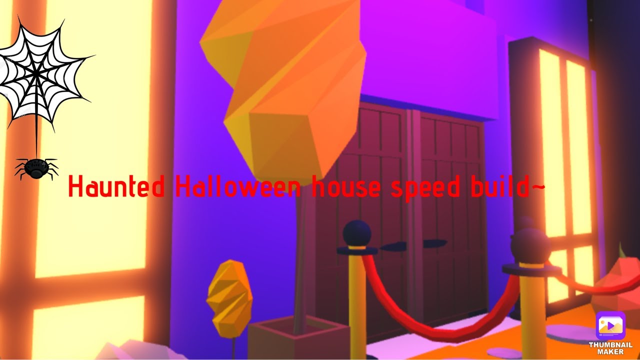 Adopt me haunted house speed build/ Part two~Aesthetic Owl - YouTube