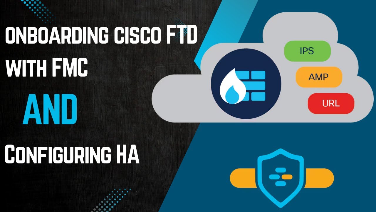 Onboarding Cisco FTD with FMC and Creating HA Pair - YouTube