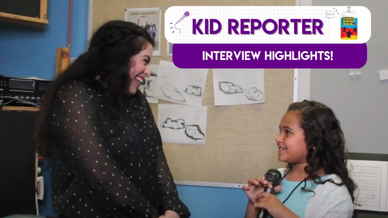KID REPORTER SERIES: INTERVIEW HIGHLIGHTS - YouTube