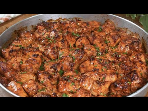 Bu şimdiye kadar yediğim en lezzetli tavuk göğsü ! içi sulu lokum gibi tavuk yemeği tarifi 