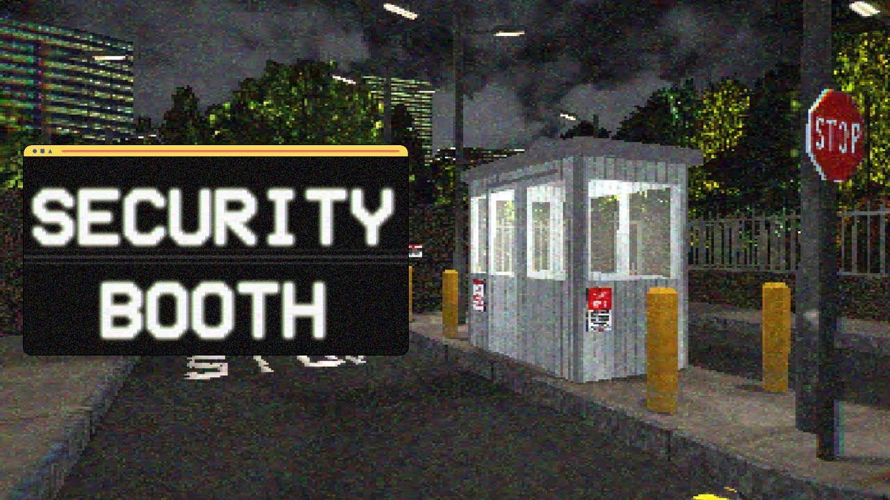 Nightmares at the Gate | Security Booth | Indie Horror Game - YouTube