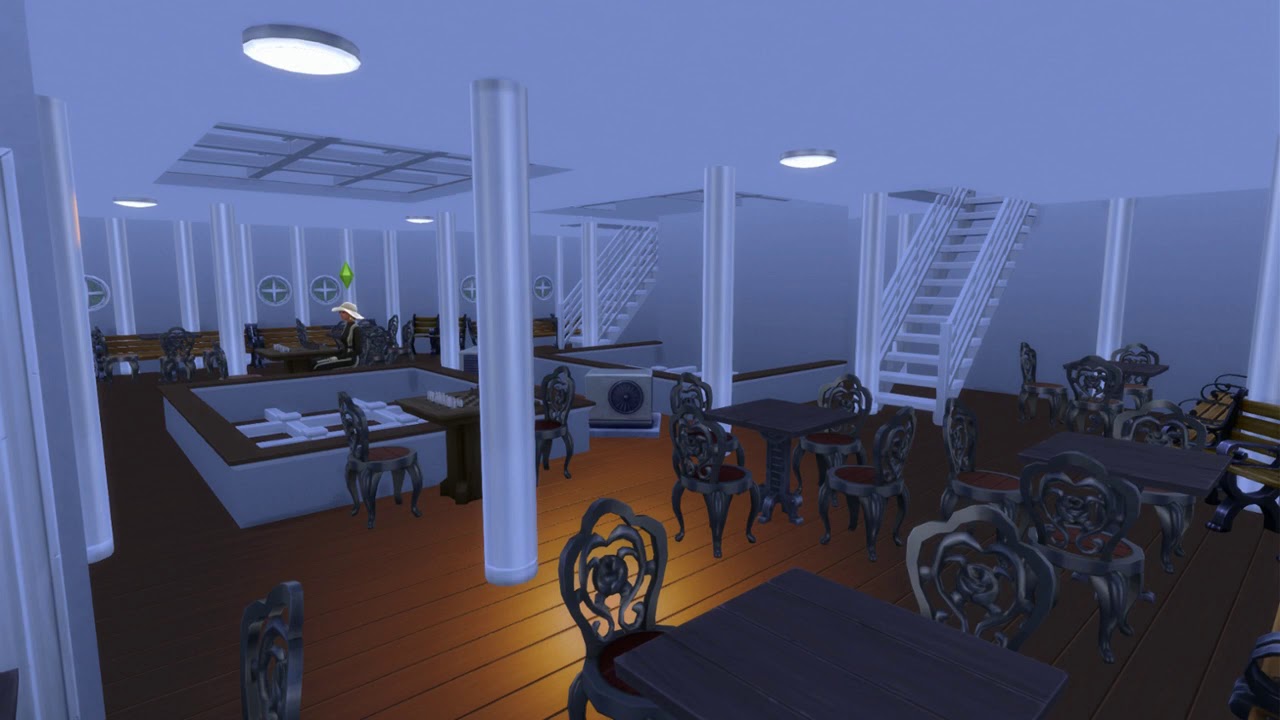 SIMS 4| Titanic Third Class, Crew and other spaces - YouTube