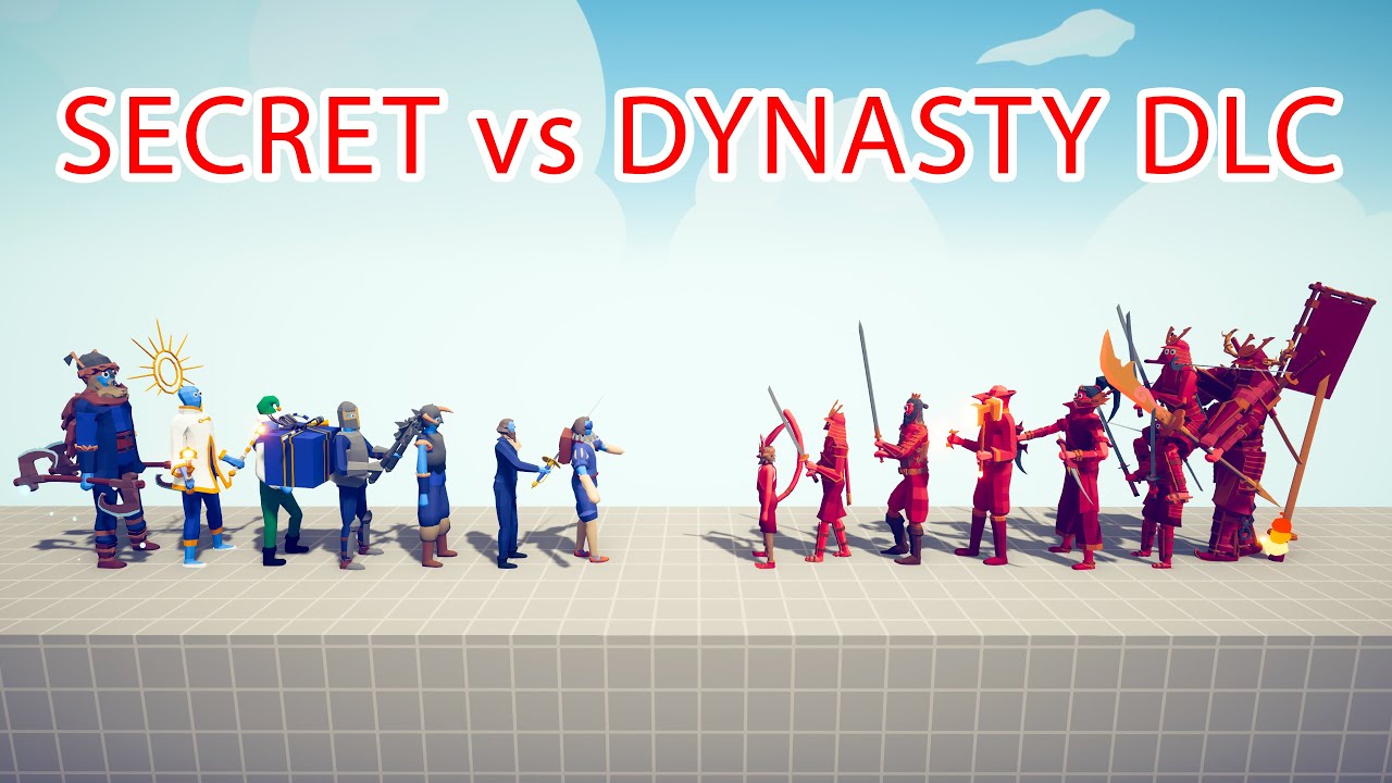 SECRET TEAM vs DYNASTY DLC TEAM - Totally Accurate Battle Simulator ...