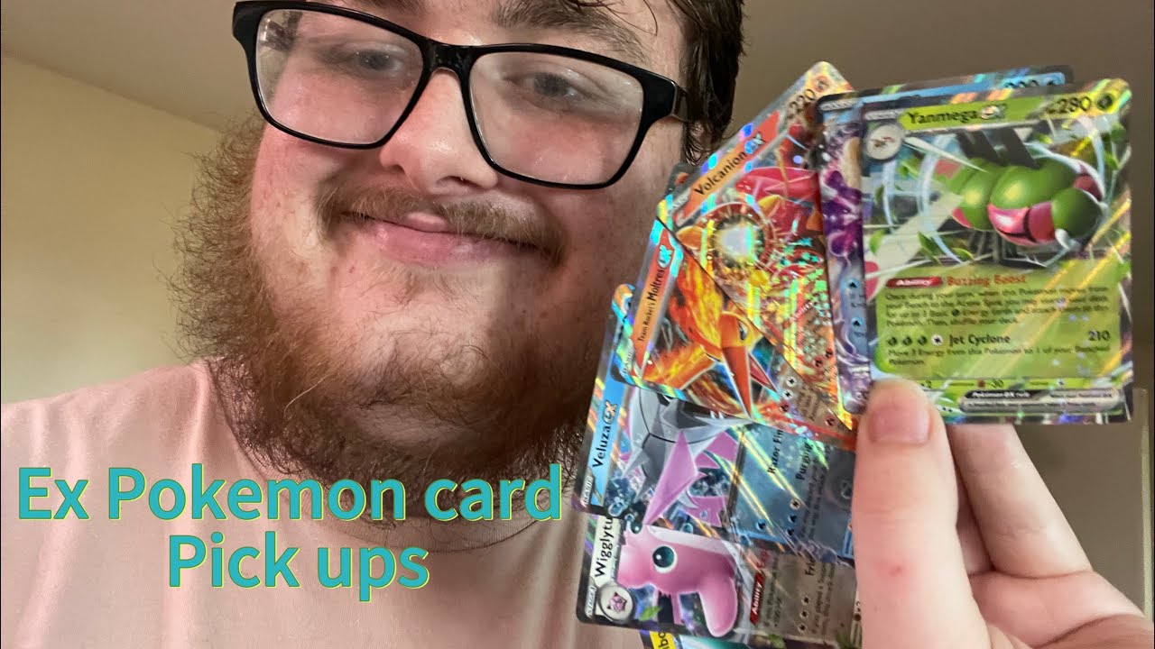 Big EX Pokemon card pickup - YouTube