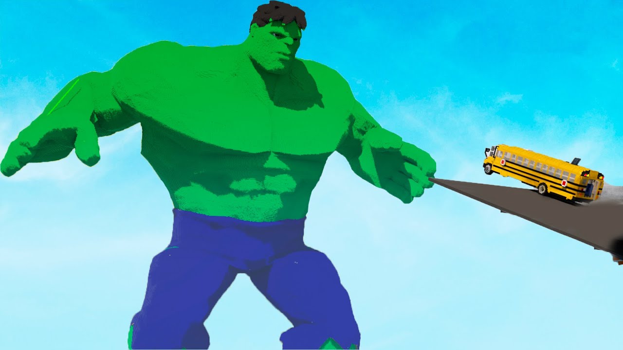 CARS vs HULK #2 | TEARDOWN BEST AND FUNNY MOMENTS - YouTube