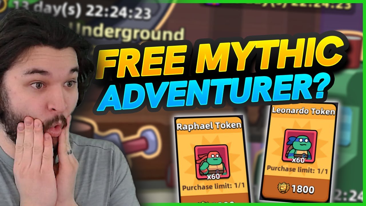FREE Mythic Adventurer? NINJA TURTLES UPDATE LIVE! | Capybara Go - YouTube