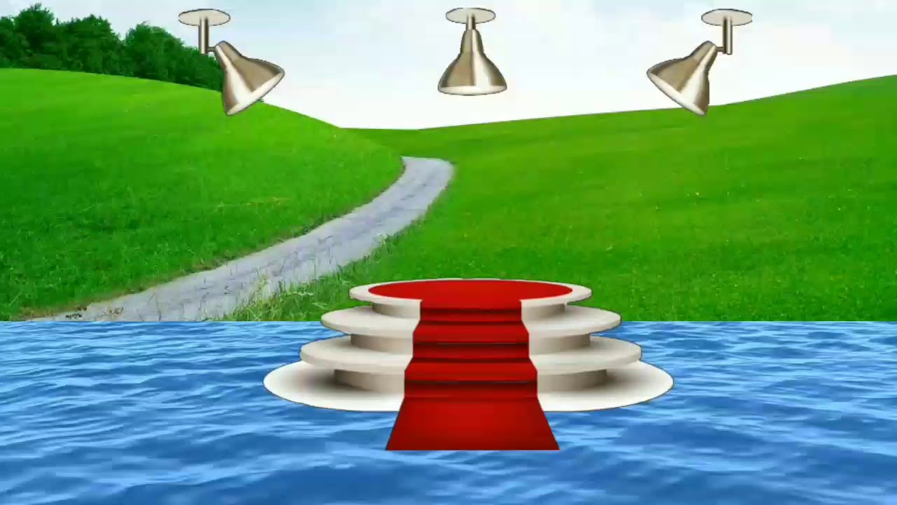 Temple new green screen video effect - YouTube