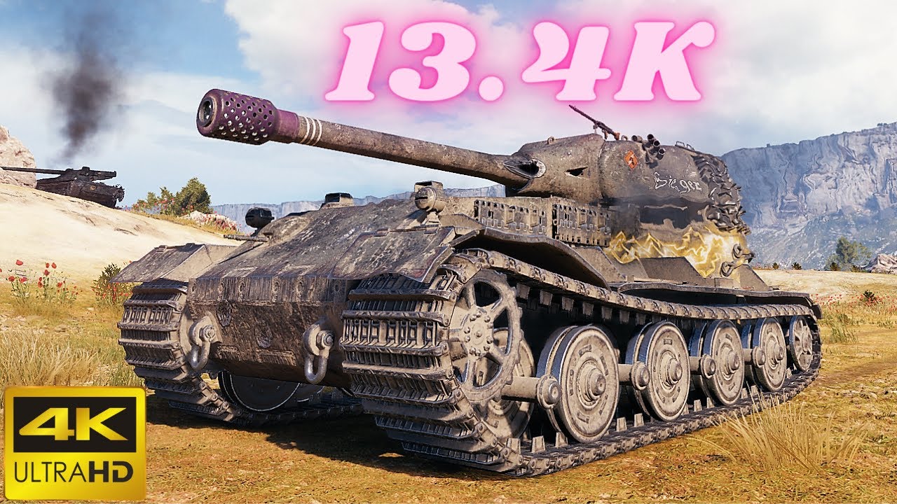 VK 72.01 (K) 13.4K Damage 10K Block 6 Kills World of Tanks Replays ,WOT ...
