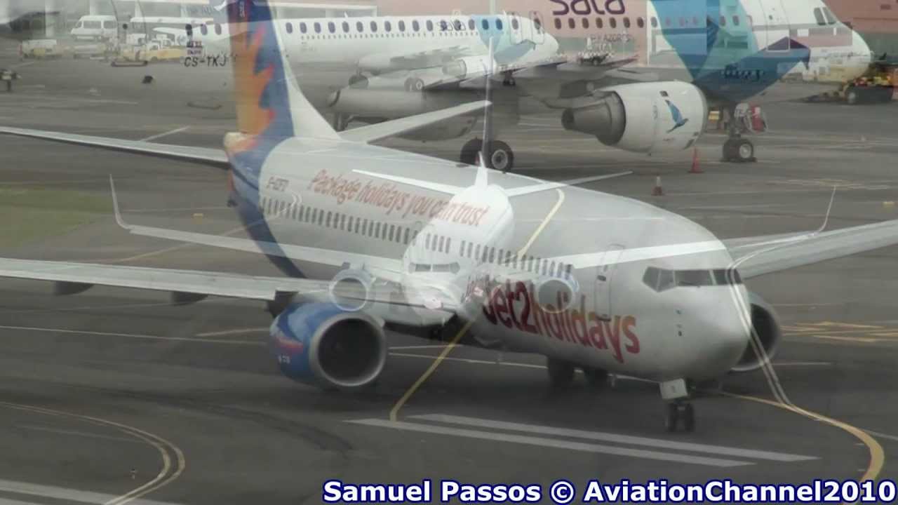 Jet2 Holidays Livery B737-800 Landing • Madeira - YouTube