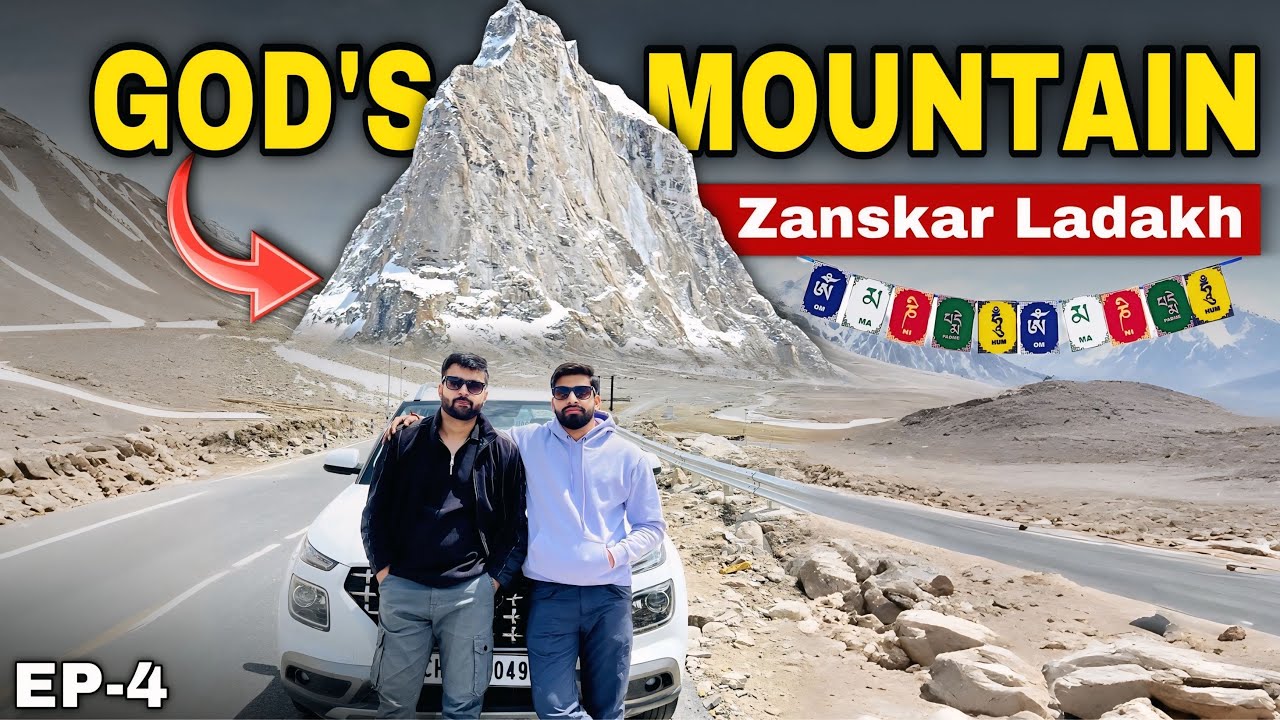 Gumbok Rangan🏔️ the God’s🙏🏻 Mountain in Zanskar Ladakh📍 EP-4. #ladakh # ...