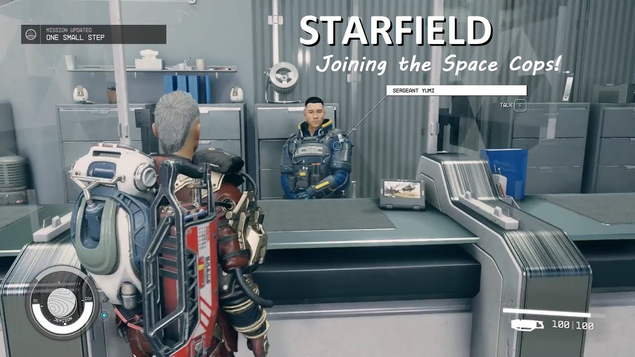 STARFIELD - Joining the Space Cops! 😀 - YouTube