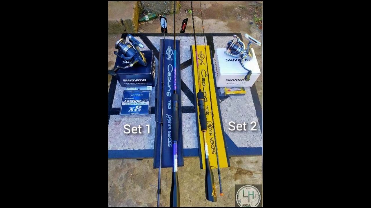 Capung 762 Penta Series Gen 3 | Shimano Catana C3000HG reel Unboxing ...