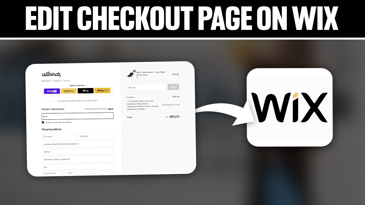 How To Edit Checkout Page on Wix 2025! (Full Tutorial) - YouTube